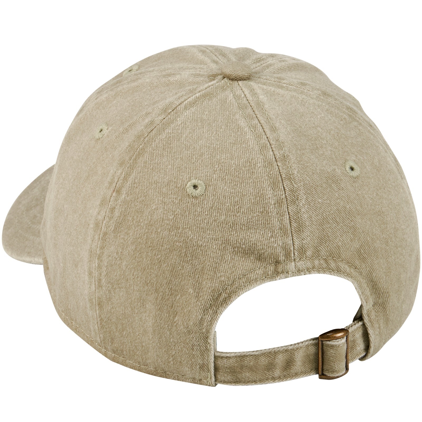 Stonewashed Adjustable Tan Baseball Cap White Highland Cow - Primitives ...