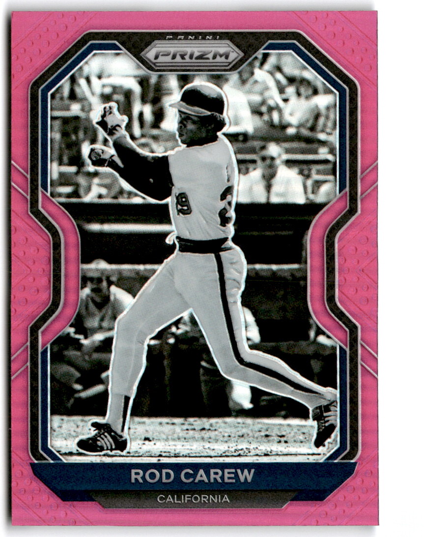 2021 Panini Prizm #99 Rod Carew Pink Prizm | eBay