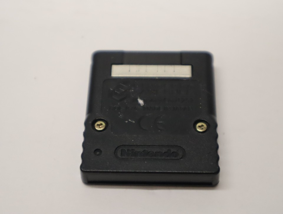 Official OEM Nintendo GameCube Authentic Memory Card DOL-014 Black 251 ...