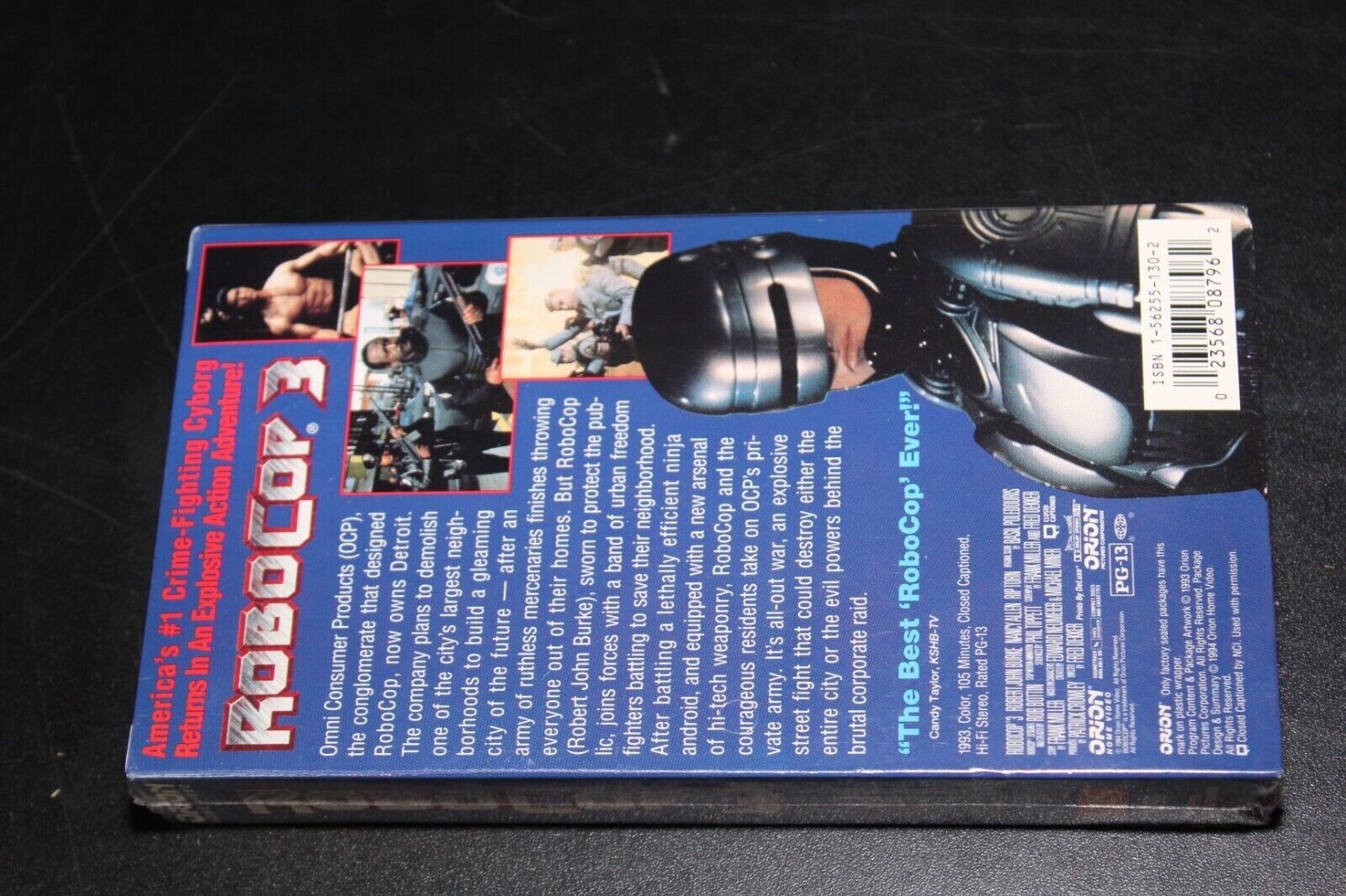 Robocop 3 VHS Tape Factory Sealed Get Graded 1994 Orion 23568087962| eBay