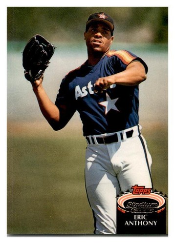 1992 Stadium Club #575a Eric Anthony Houston Astros | eBay
