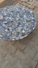 Round Multi Colour Agate Table Top, Dining Table, Coffee Table, Resin ...