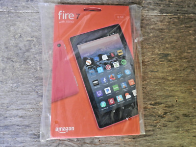 Amazon Fire 7 Tablet 7th Gen Touchscreen Alexa 8GB PUNCH RED - NEW ...