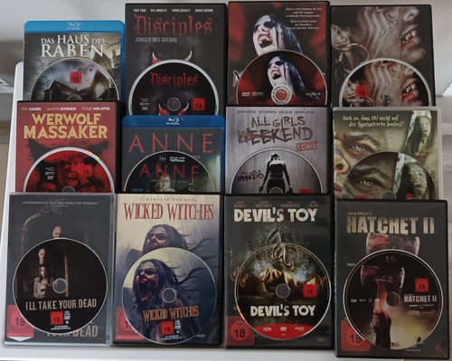 12 Horror 10 DVD/2 CD Filme - Sammlung - Fsk 18 - | eBay.de