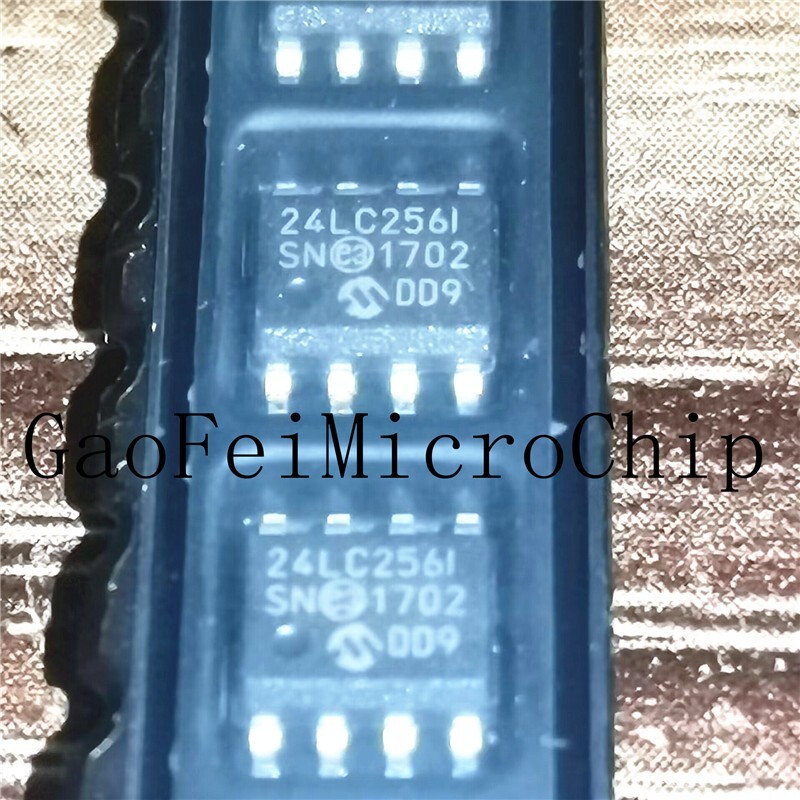 10PCS 24LC256T-I/SN 24LC256T-I 24LC256I /SN 24LC256-I/SN 24LC2561 SOP-8 ...