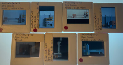 John Hejduk “Bye House Models” Architecture 7 35mm slides | eBay