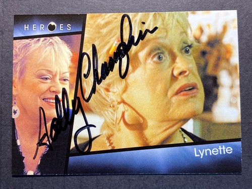 SALLY CHAMPLIN SIGNED HEROES CARD, COA (558) | eBay