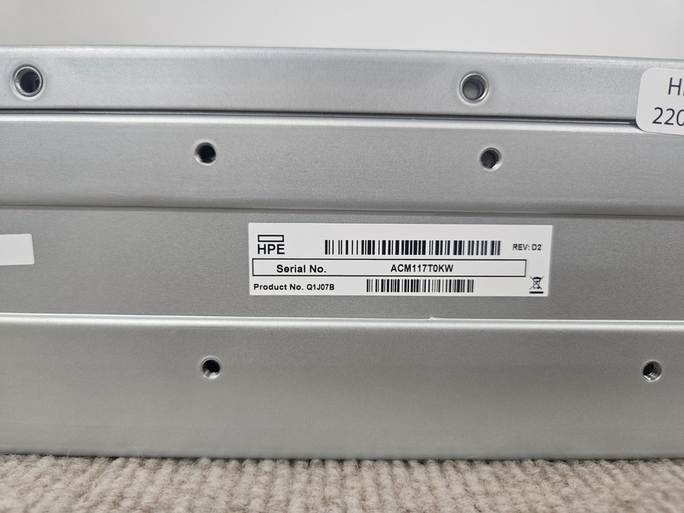 HPE MSA 2050 24x SFF Bay Disk Enclosure Q1J07B 2x SAS 6G IOM Module ...