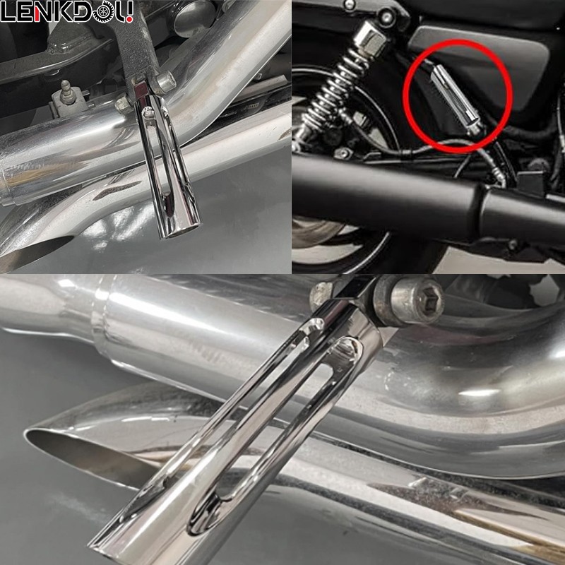 Chrome Cut Male Mount Foot pegs Footrest For Harley Touring Sportster ...