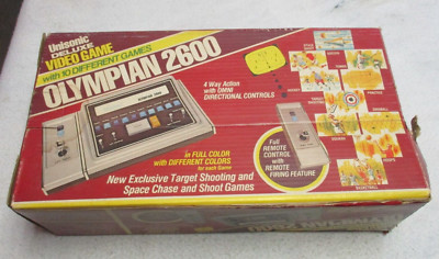 UNISONIC OLYMPIAN 2600 VINTAGE VIDEO GAME SYSTEM COMPLETE IN BOX | eBay