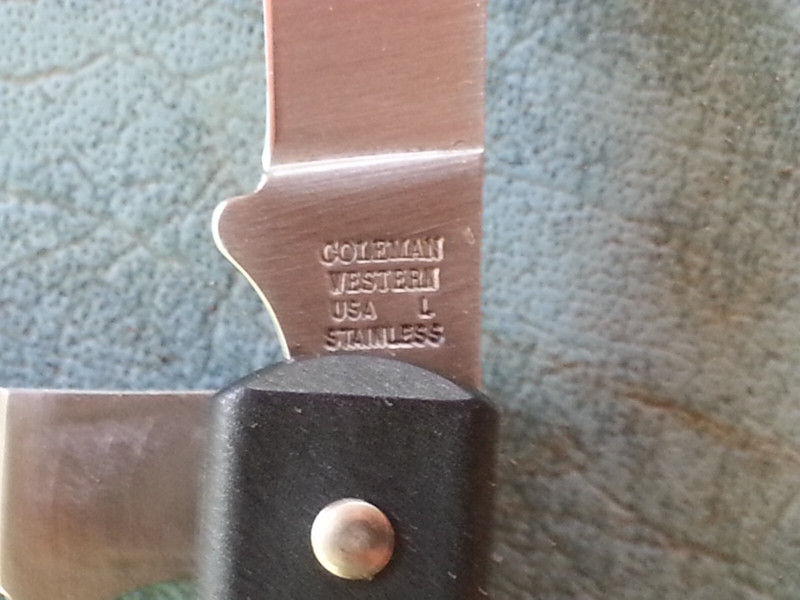 WESTERN CUTLERY CO. Coleman-Western Trapper 694T Knife Western Cutlery ...