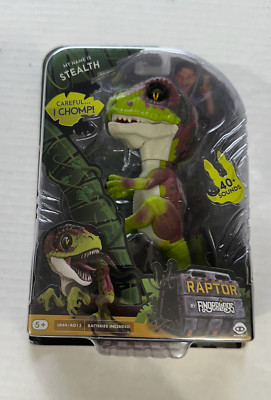 Untamed Raptor by Fingerlings - Stealth Green - Interactive Collectible ...