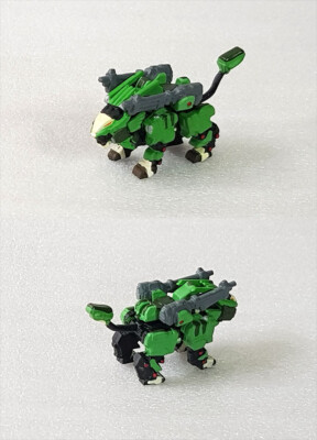 w索斯洛依德yujin Zoids collection Miniature Gashapon Mini Battle Liger Zero ...