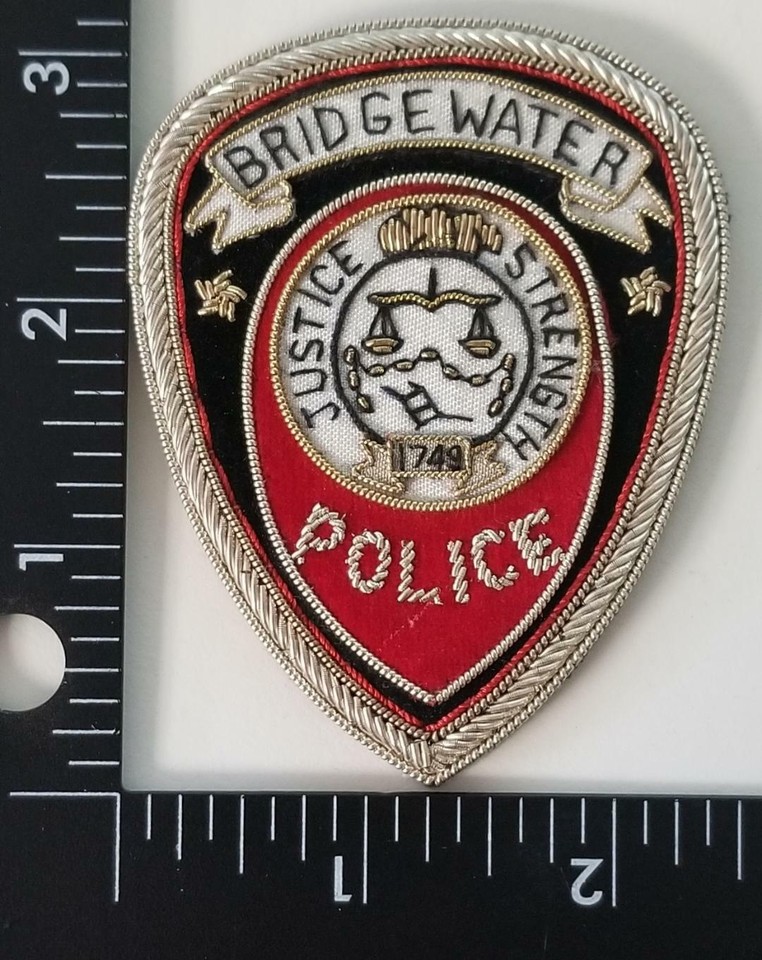 BRIDGEWATER NJ New Jersey Local POLICE Est 1749 BPD BULLION PATCH | eBay