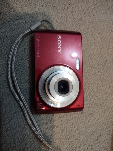 Sony Cyber-Shot DSC-W510 Digital Camera, Red - Read Description | eBay