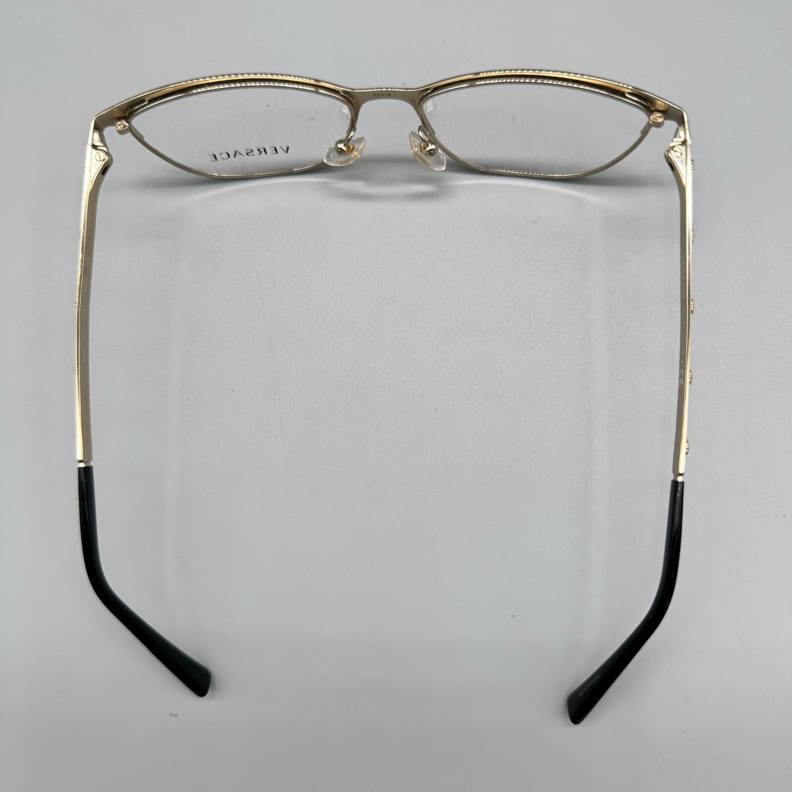 VERSACE VE 1251 / 1252 Woman's Eyeglasses-53-16-140 PALE GOLD !NO CASE ...
