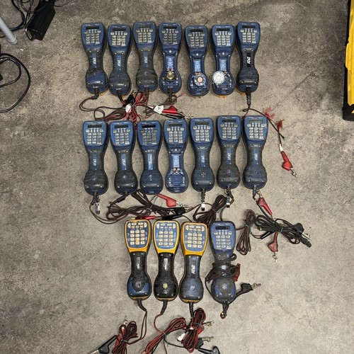 Lot Of 15 Fluke Networks TS52 Pro Butt Sets + 3 Fluke TS44 Pro - Parts ...