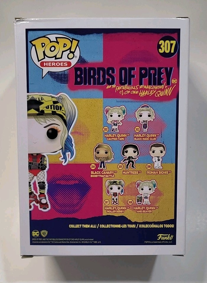Funko Pop! Vinyl: DC Comics - Harley Quinn Roller Derby #307 | eBay