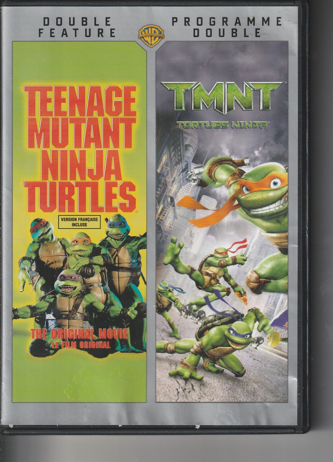 TEENAGE MUTANT NINJA TURTLES, DOUBLE FEATURE -DVD | eBay