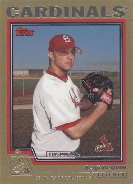 2004 Topps Traded and Rookies - Benji Dequin #T181 Gold /2004 (RC) for ...