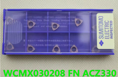 10PC New SUMITOMO Numerical control blade WCMX030208-FN ACZ330.F0 | eBay