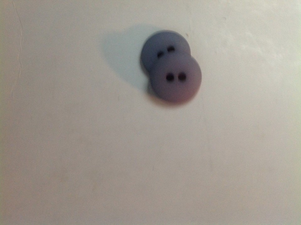 NEW 25PC BAG 5/8 INCH COUNTRY BLUE DULL/MATTE FINISH BUTTONS | eBay