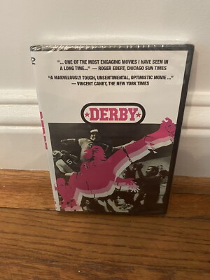 Derby (DVD, 1970) Code Red *Rare/OOP* Roller Derby Docudrama NEW SEALED ...