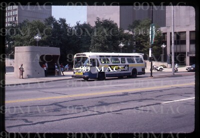 AKRON METRO. GM COACH BUS #526. Akron (OH). Original Slide 1988. | eBay