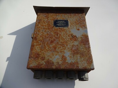 Vintage WW2 Submarine Fuse Relay Box | eBay