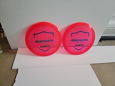 2 NEW Discmania Originals First Run C-Line CD1 174&175g Red w/ Blue ...