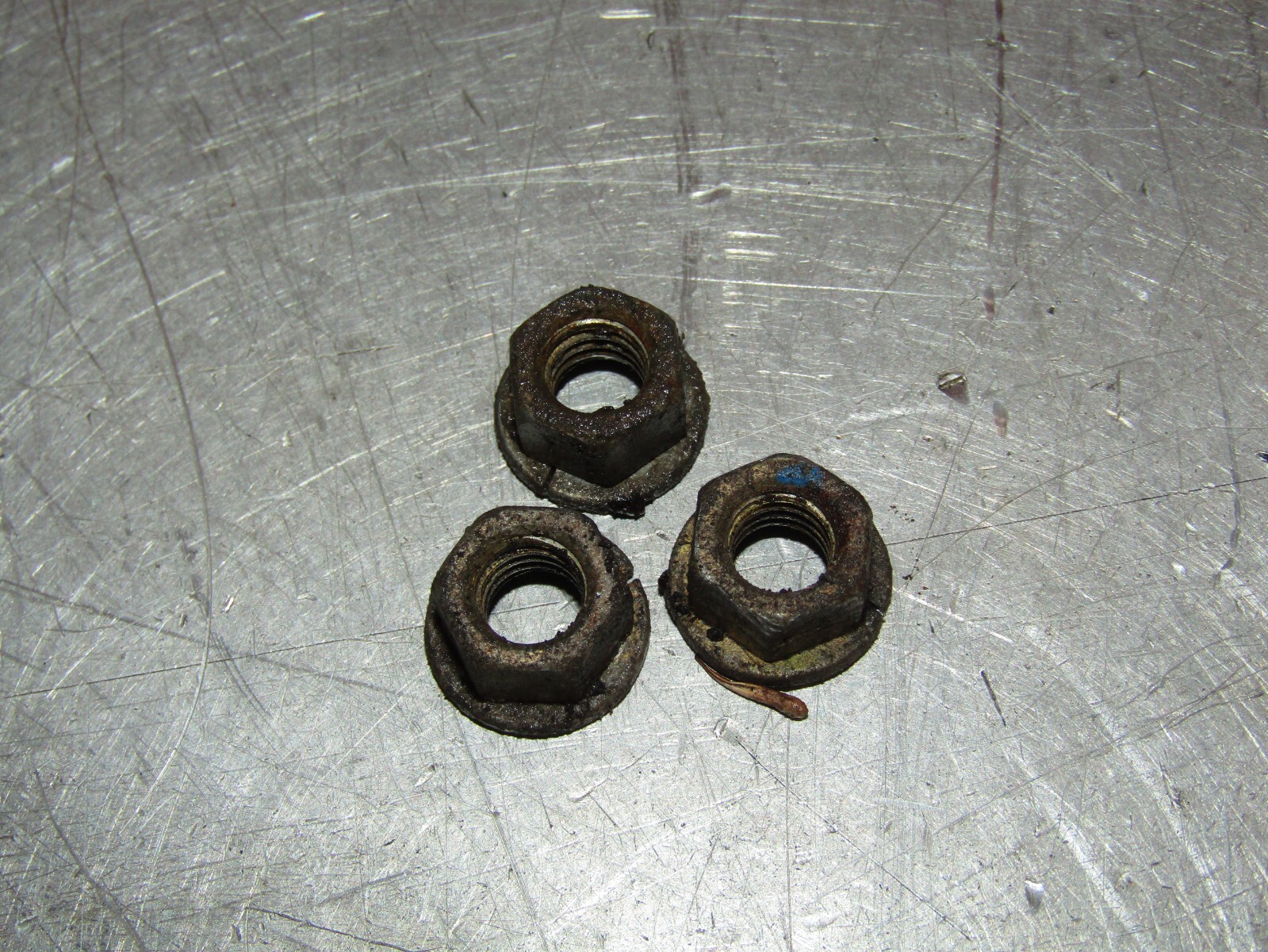 1988-1992 Toyota Corolla 1.6L OEM brake master cylinder nut set 88 89 ...