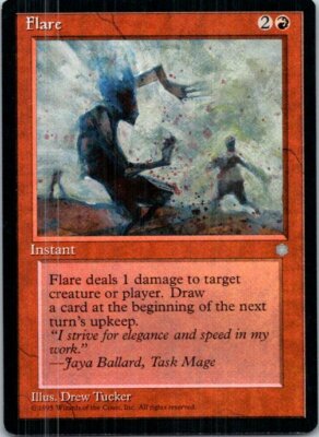 Flare Ice Age Magic_the_gathering Lightly played | eBay