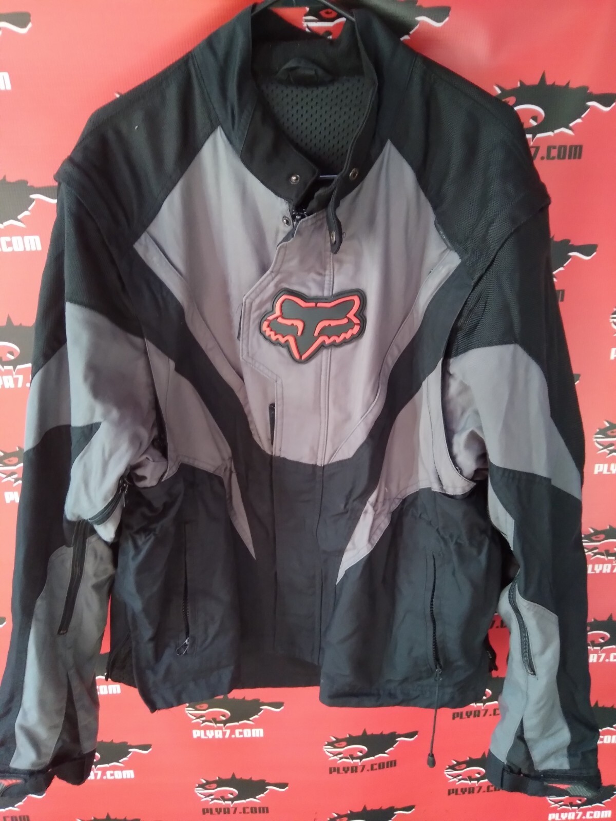 XL Fox Motorcycle Racing Jacket 🧥 - Gem
