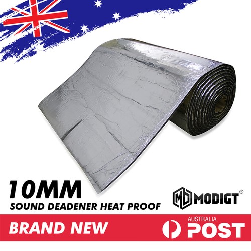 10mm Thermal Sound Deadener Car Heat Shield Insulation Noise Reduce Mat ...