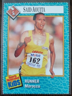 1989 Sports Illustrated For Kids Said Aouita Runner #87 | eBay