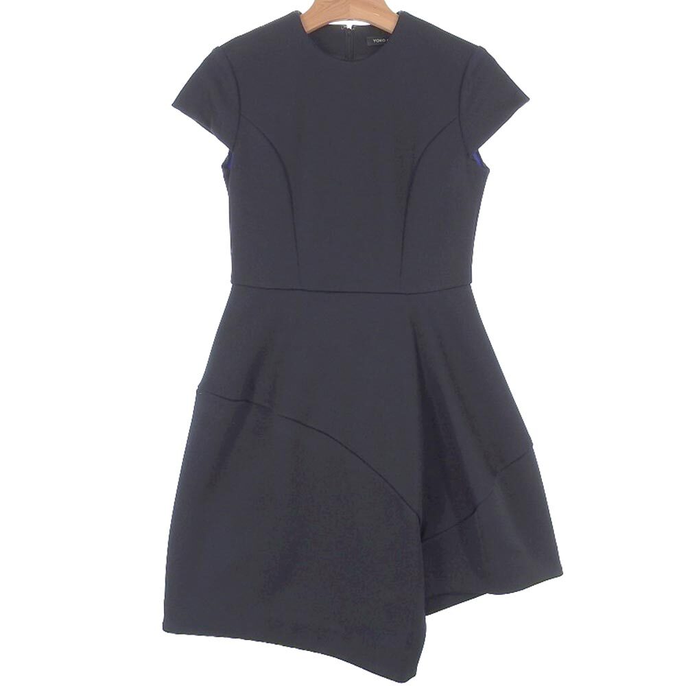 YOKO CHAN YOKO CHAN French Sleeve Asymmetrical Dress … - Gem