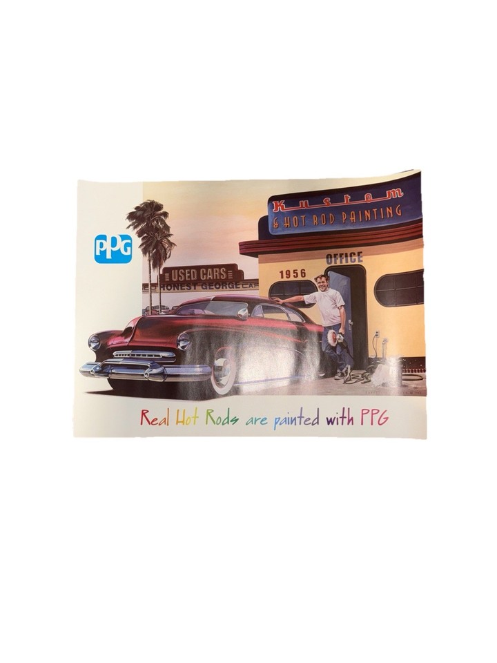 1999 PPG Hot Rod Print Poster by Darrell D Mayabb 24in X 17.75in | eBay