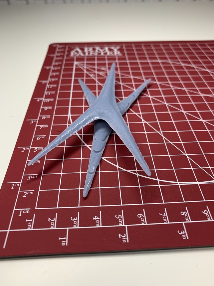 Battlestar Galactica Cylon TRS Basestar class miniature | eBay