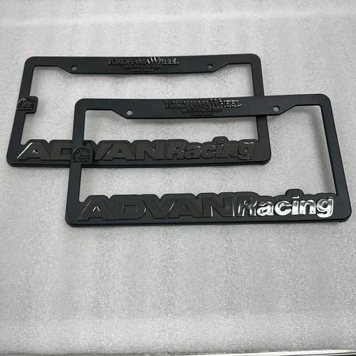 2x Yokohama Wheel Advan Racing License Plate Frame | eBay