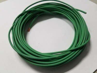 AUTOMOTIVE WIRE 16 AWG HIGH TEMP TXL WIRE LIGHT GREEN 25 FT COIL | eBay
