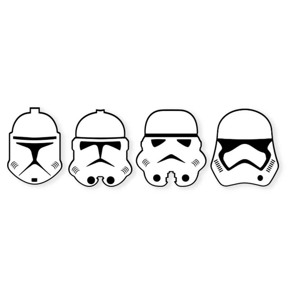 Stormtrooper Helmet Silhouette