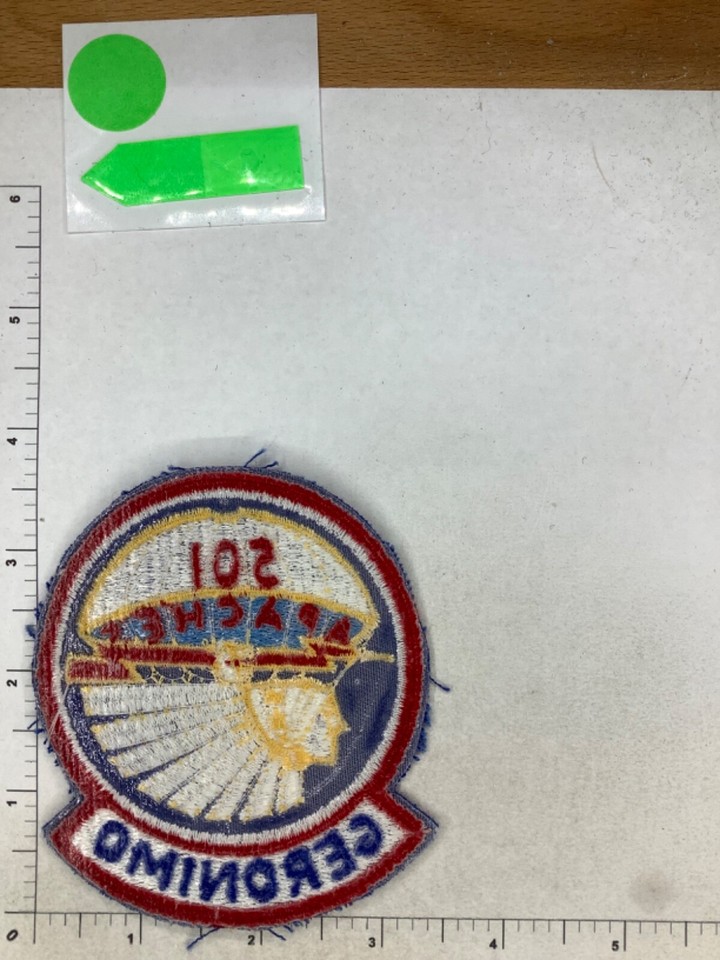 US ARMY 501ST GERONIMO AIRBORNE PATCH | eBay