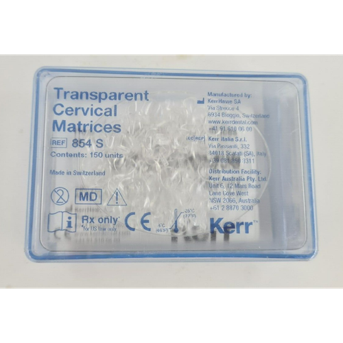 Kerr Transparent Cervical Matrices Ref 854 S | eBay