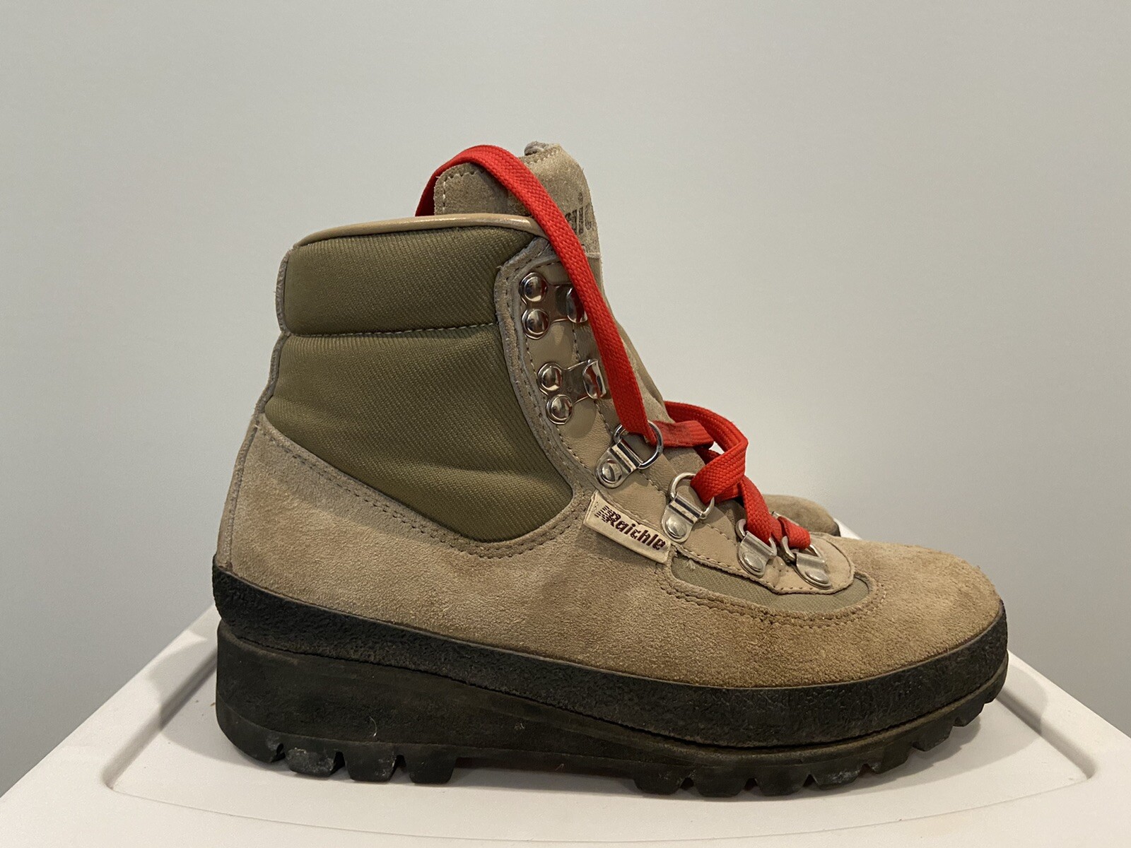 Vintage Swiss RAICHLE Trail Hiking Backpacking Boots … - Gem