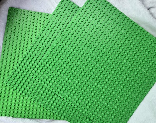 LEGO Classic Green Baseplate Lot Bundle Square 32x32 Stud Flat Plate ...