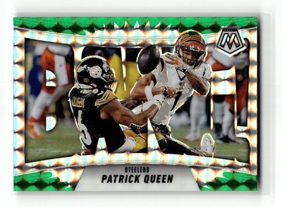 Patrick Queen 2025 Panini Mosaic #12 Pittsburgh Steelers Bang! Mosaic ...
