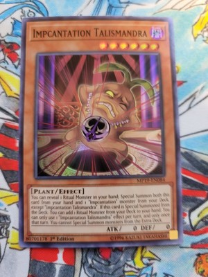 YuGioh Impcantation Talismandra NM (1st Ed.) MP19-EN084 Super Rare Card ...