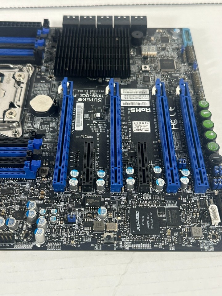 Supermicro C7X99-OCE-F Intel X99 Single Socket LGA2011-3 DDR4 ATX ...