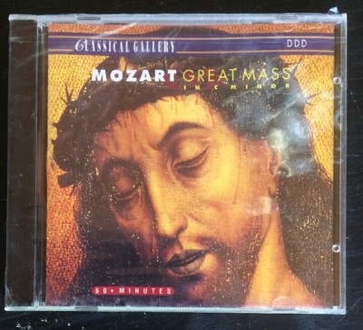 Classical Gallery Mozart Great Mass In C Minor CD 1995 Georgi Robev New ...