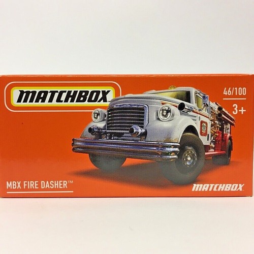 NEW Matchbox Power Grab MBX Fire Dasher White Engine Truck 2021 No 46 HFV08 | eBay Australia
